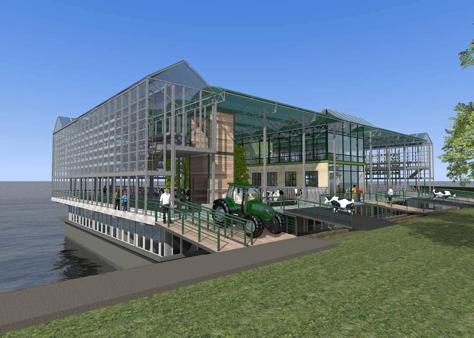 Floating Farm: la fattoria galleggiante di Rotterdam - MangiaeBevi