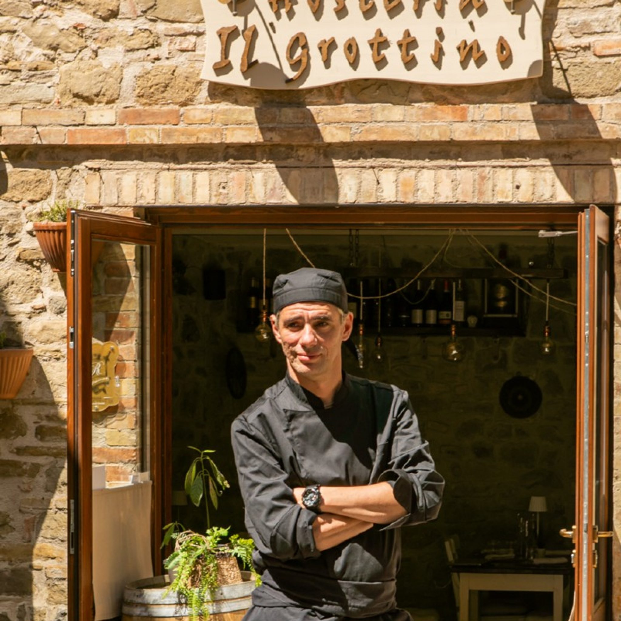 Hosteria il Grottino em Gualdo Cattaneo: as brasas, a cozinha e a magia ...